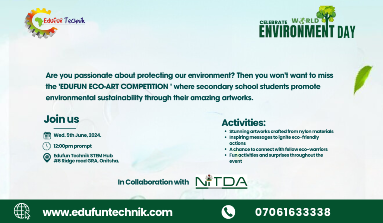 Edufun Technik STEM Hub Celebrates World Environment Day with Eco-Art ...
