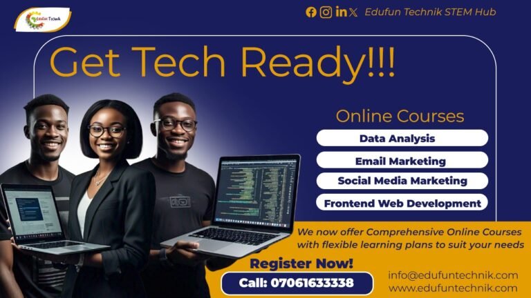 Edufun Technik Stem Hub Launches Online Courses Learn Digital Skills